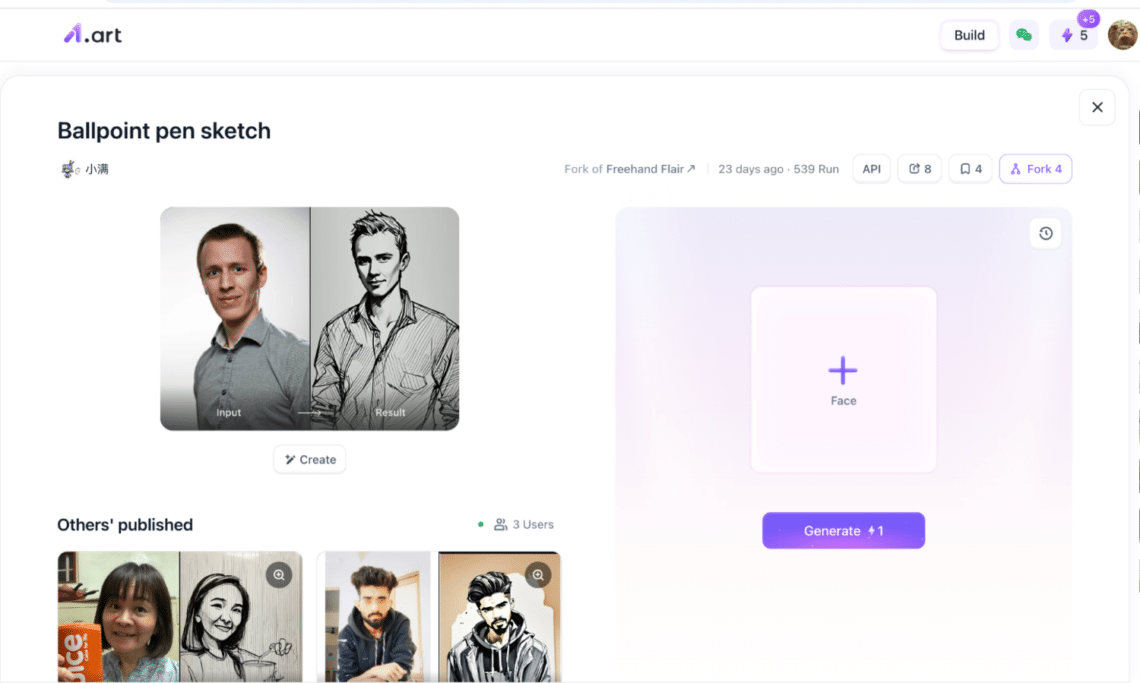 Creating Artistic Sketches with a1.art: A Guide to AI-Generated Art